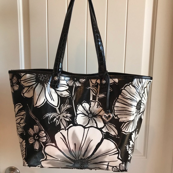 Brighton | Bags | Brighton Floral Handbag Tote Bag E3345 | Poshmark